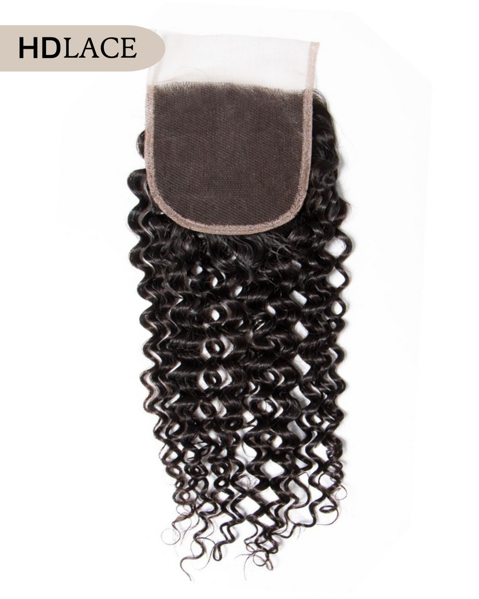 Eden Deep Curly 5x5 No Part Transparent Lace Closure – SLX Luxe Hair